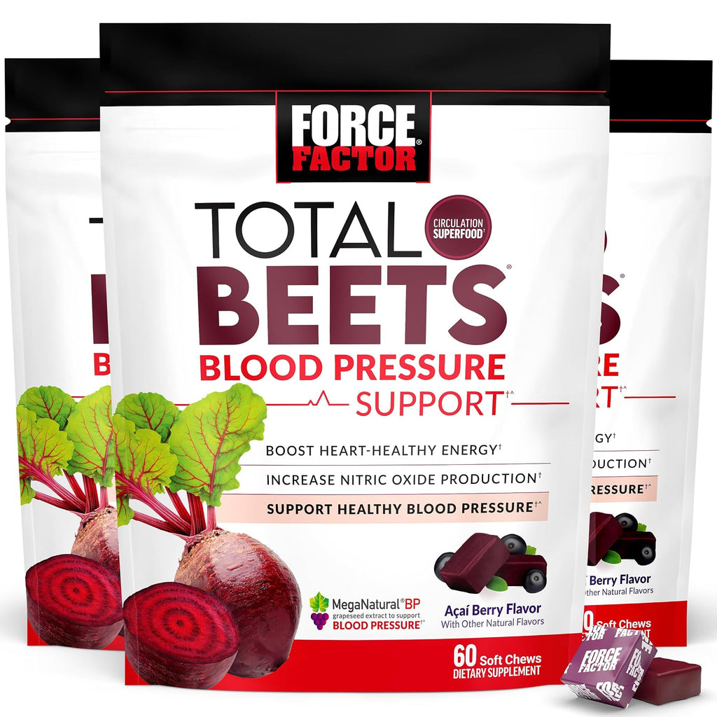Force Factor beet root chews for energy