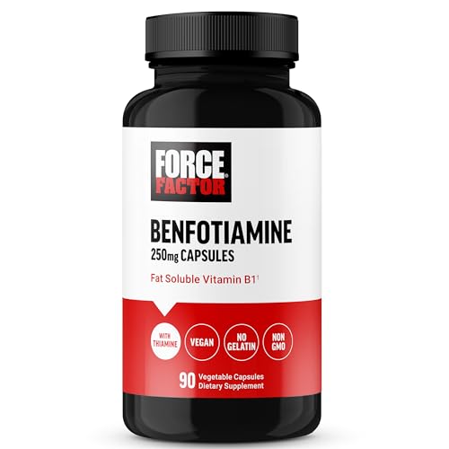 Force Factor Benfotiamine Plus Thiamine supplement