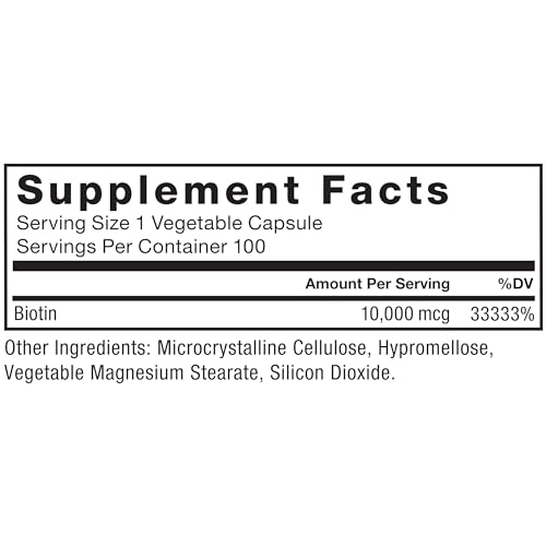 Force Factor biotin for overall wellness