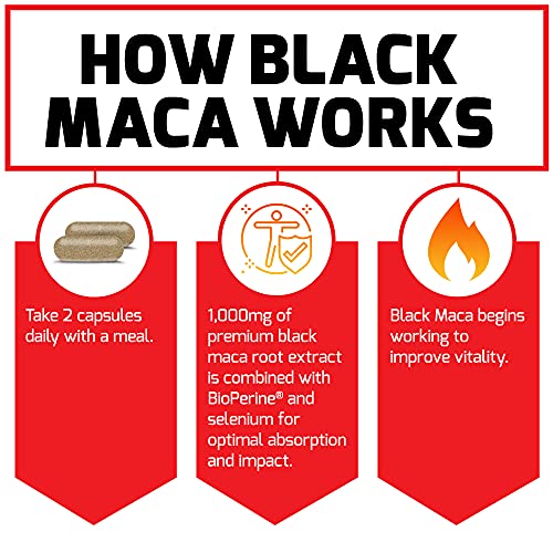 force factor black maca root capsules