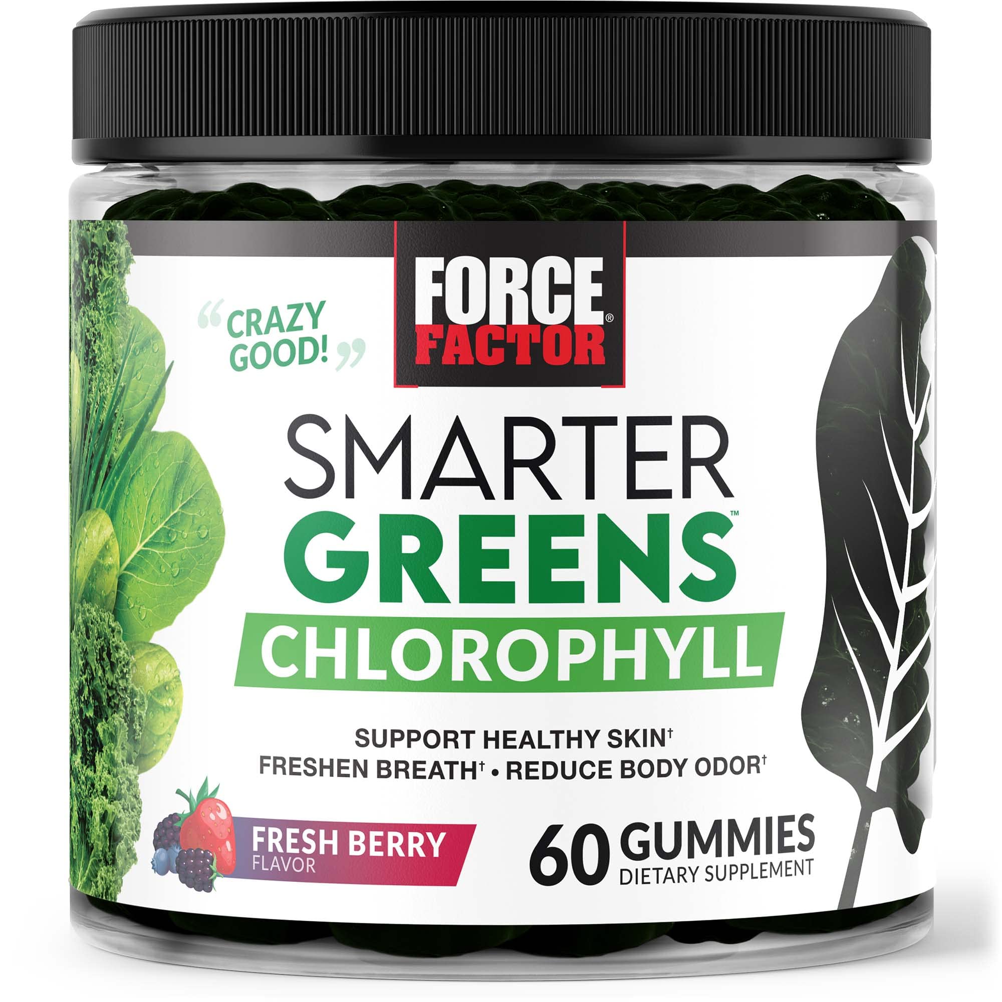Force Factor chlorophyll gummies for clear skin