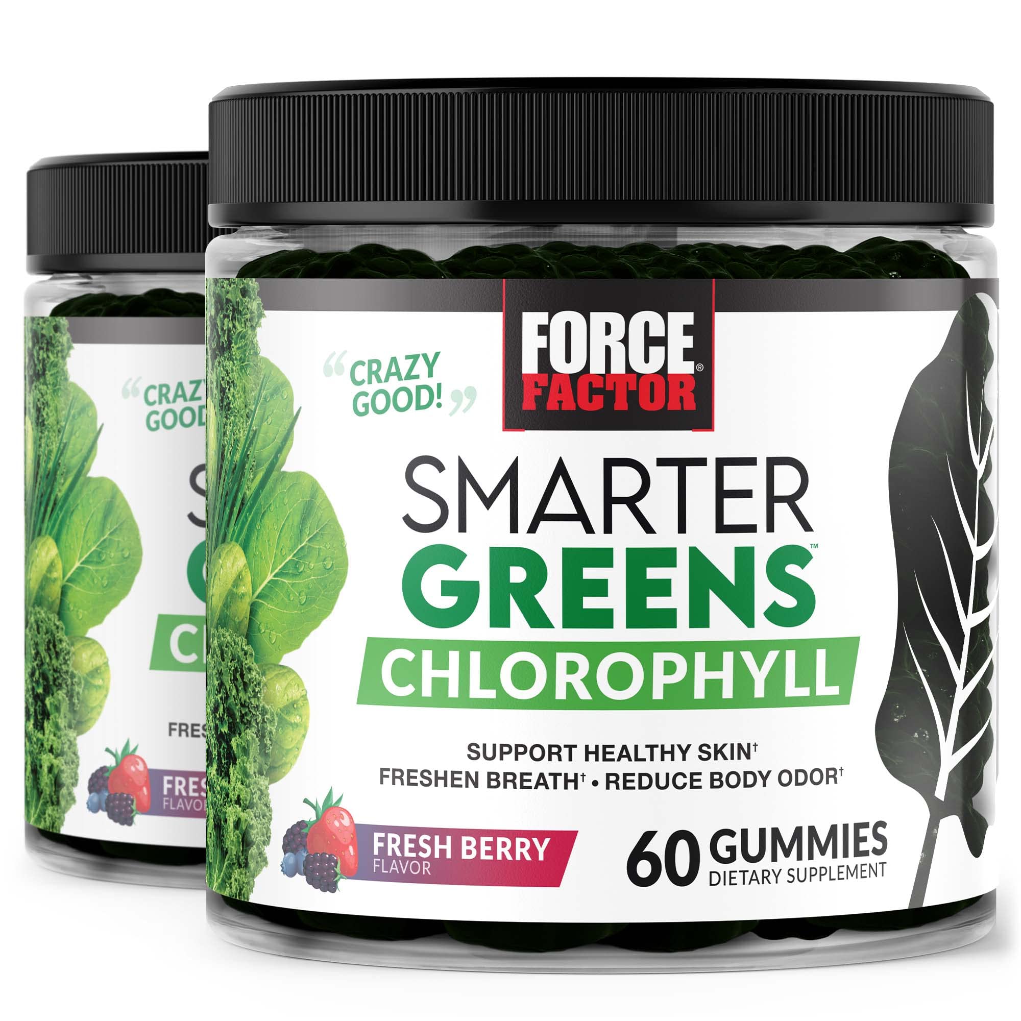 Force Factor chlorophyll gummies for clear skin