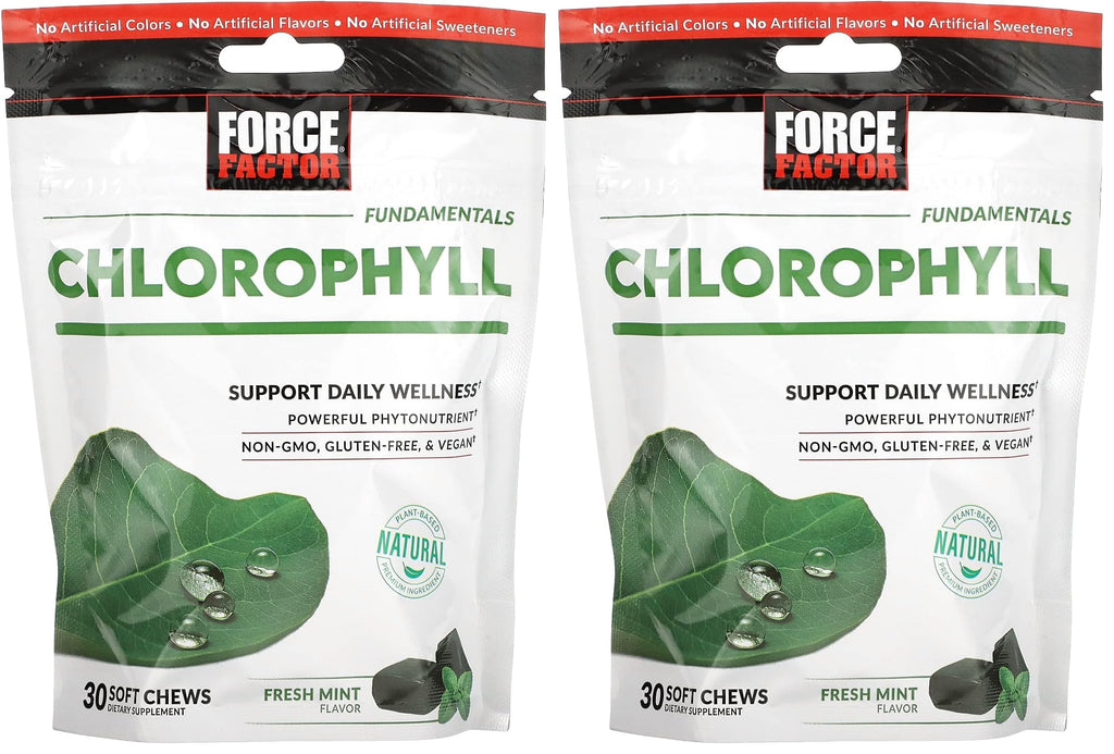Force Factor chlorophyll soft chews