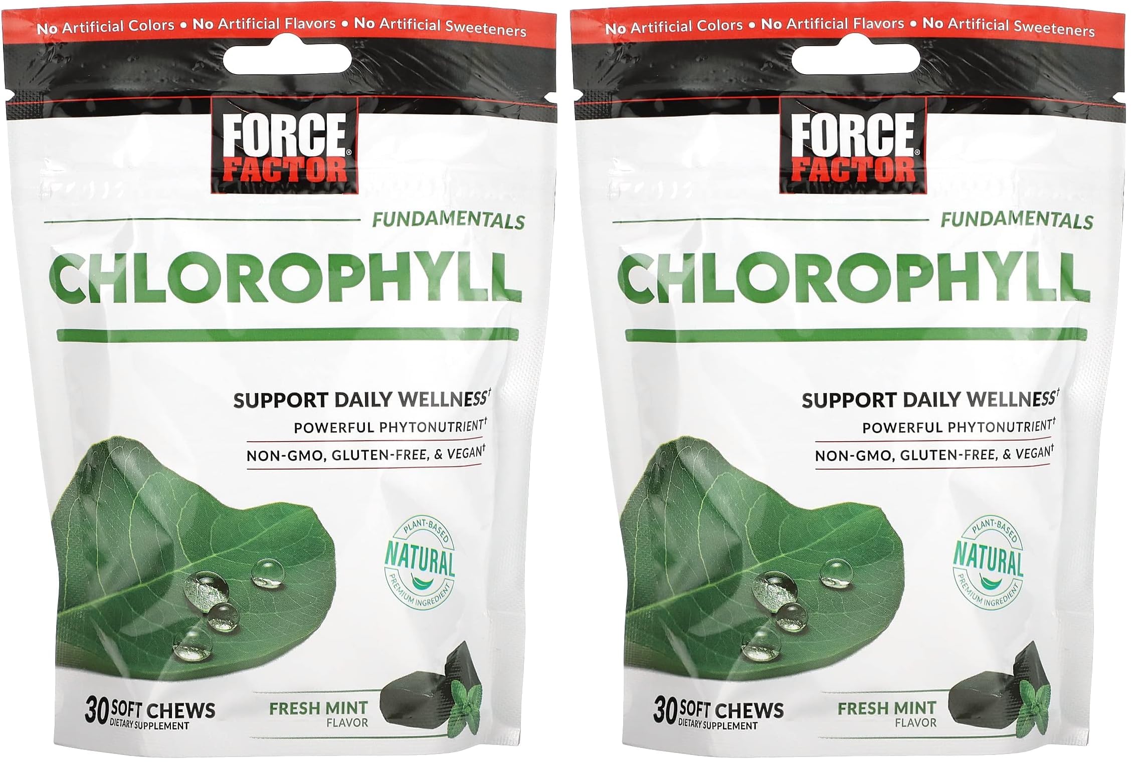 Force Factor chlorophyll soft chews