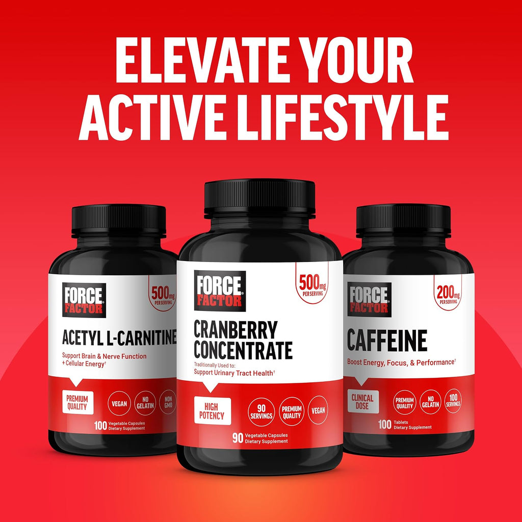 Force Factor concentrated cranberry formula