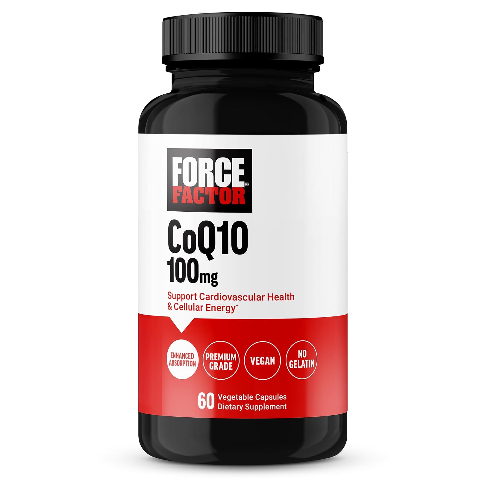 Force Factor CoQ10 100 mg capsules