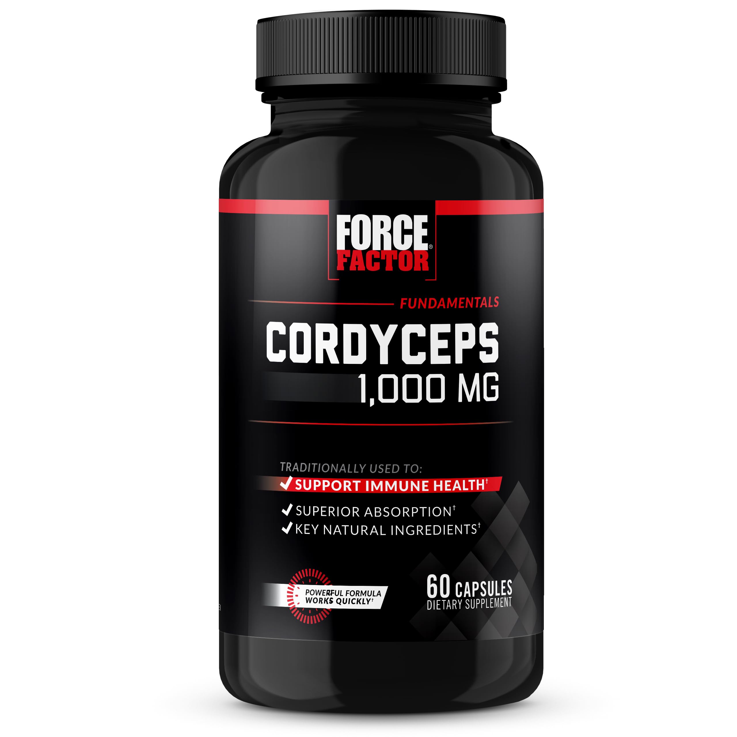 Force Factor Cordyceps energy booster