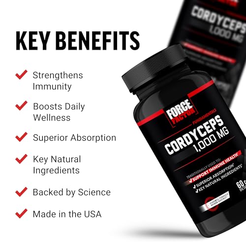 Force Factor Cordyceps for athletes