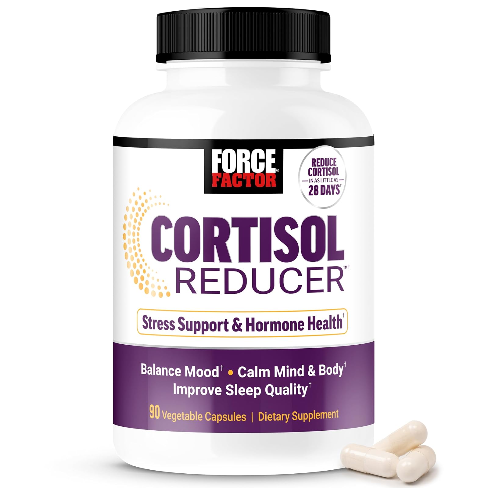 Force Factor cortisol reducer capsules