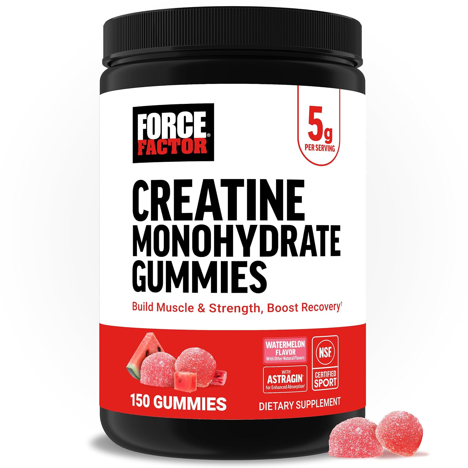 Force Factor creatine gummies for energy