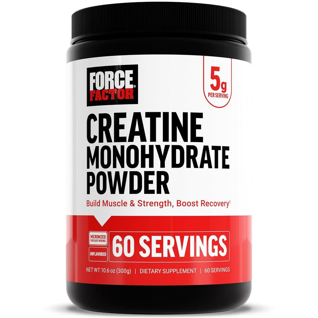 Force Factor creatine monohydrate powder