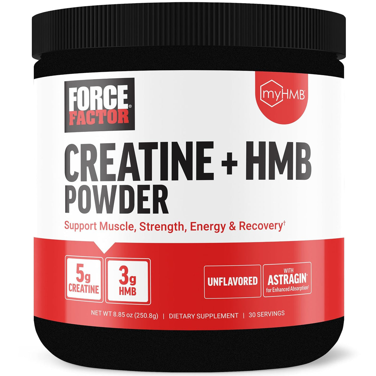 Force Factor creatine monohydrate powder