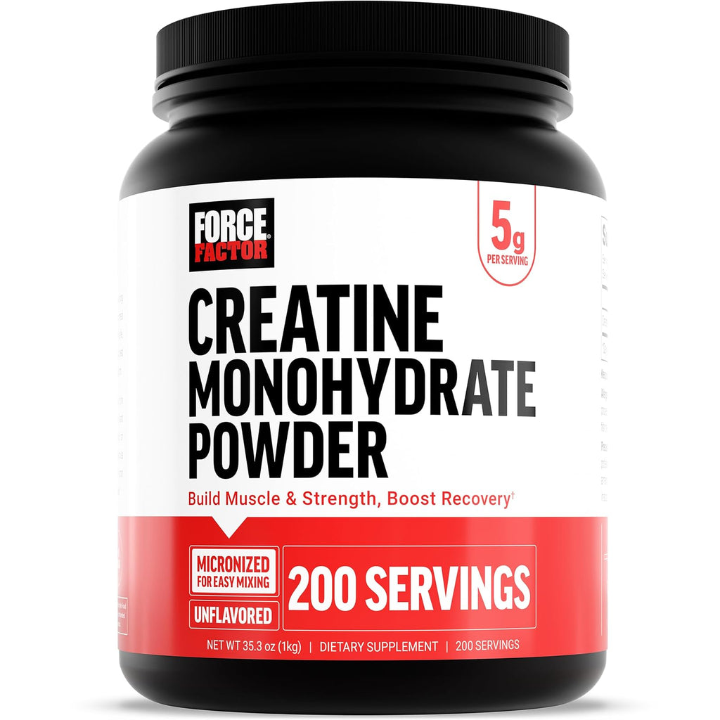 Force Factor creatine monohydrate powder