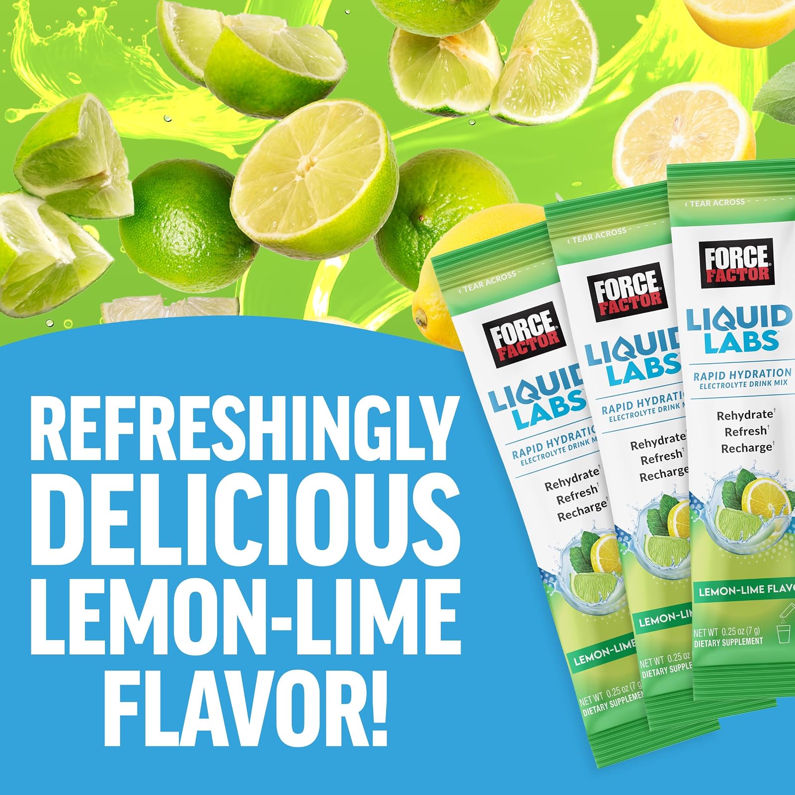 Force Factor electrolyte packets convenience