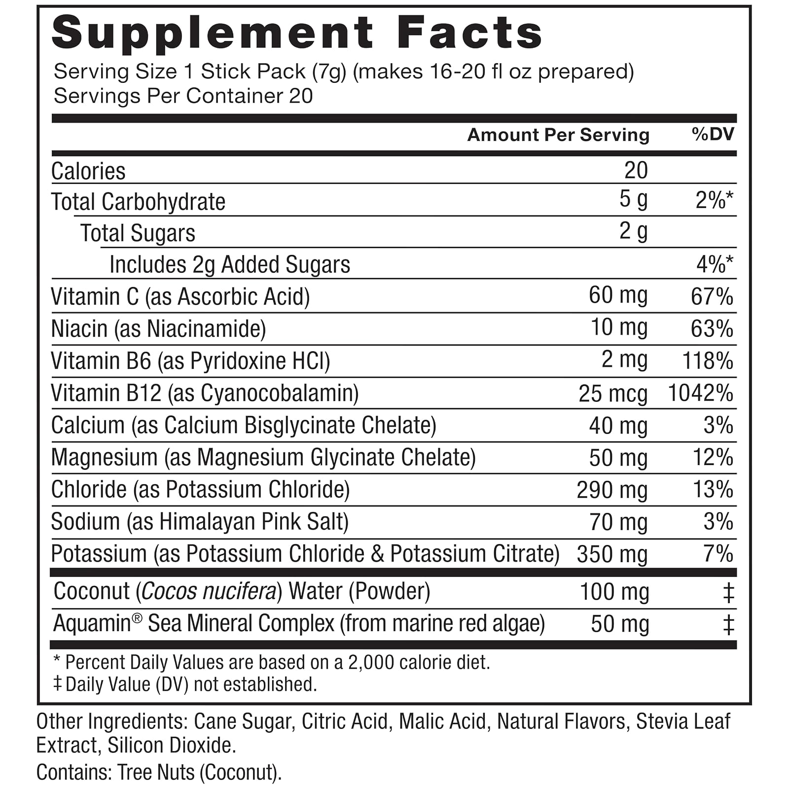 Force Factor electrolyte packets for energy boost