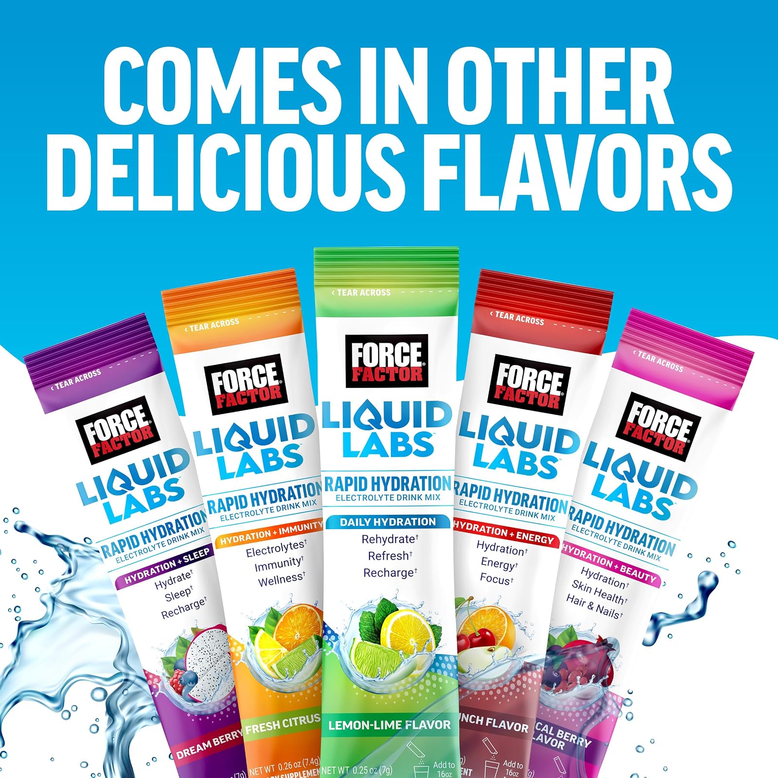 Force Factor electrolyte powder mix