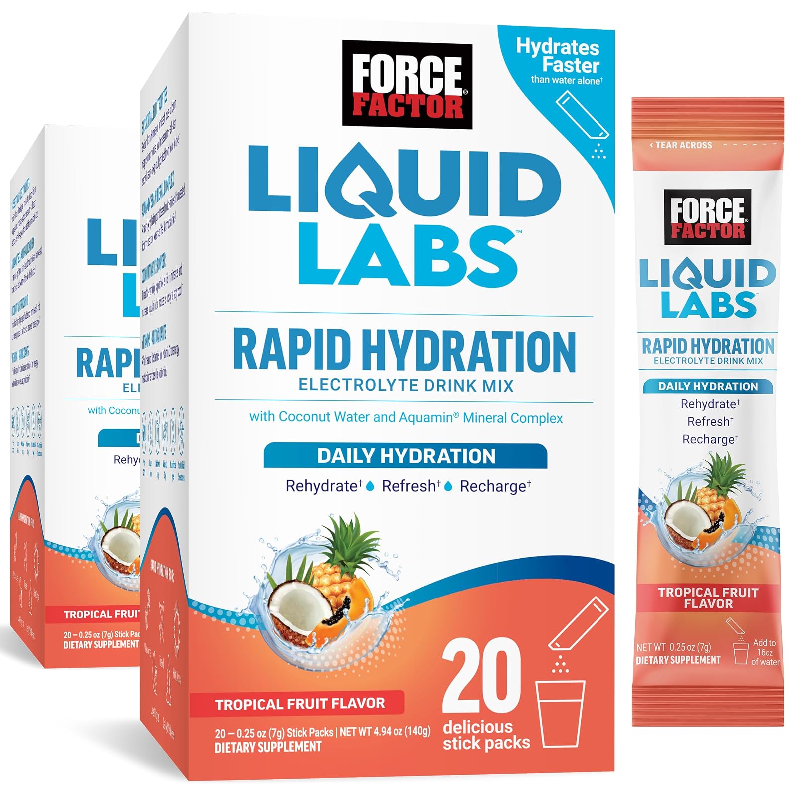 Force Factor electrolytes powder for hydration