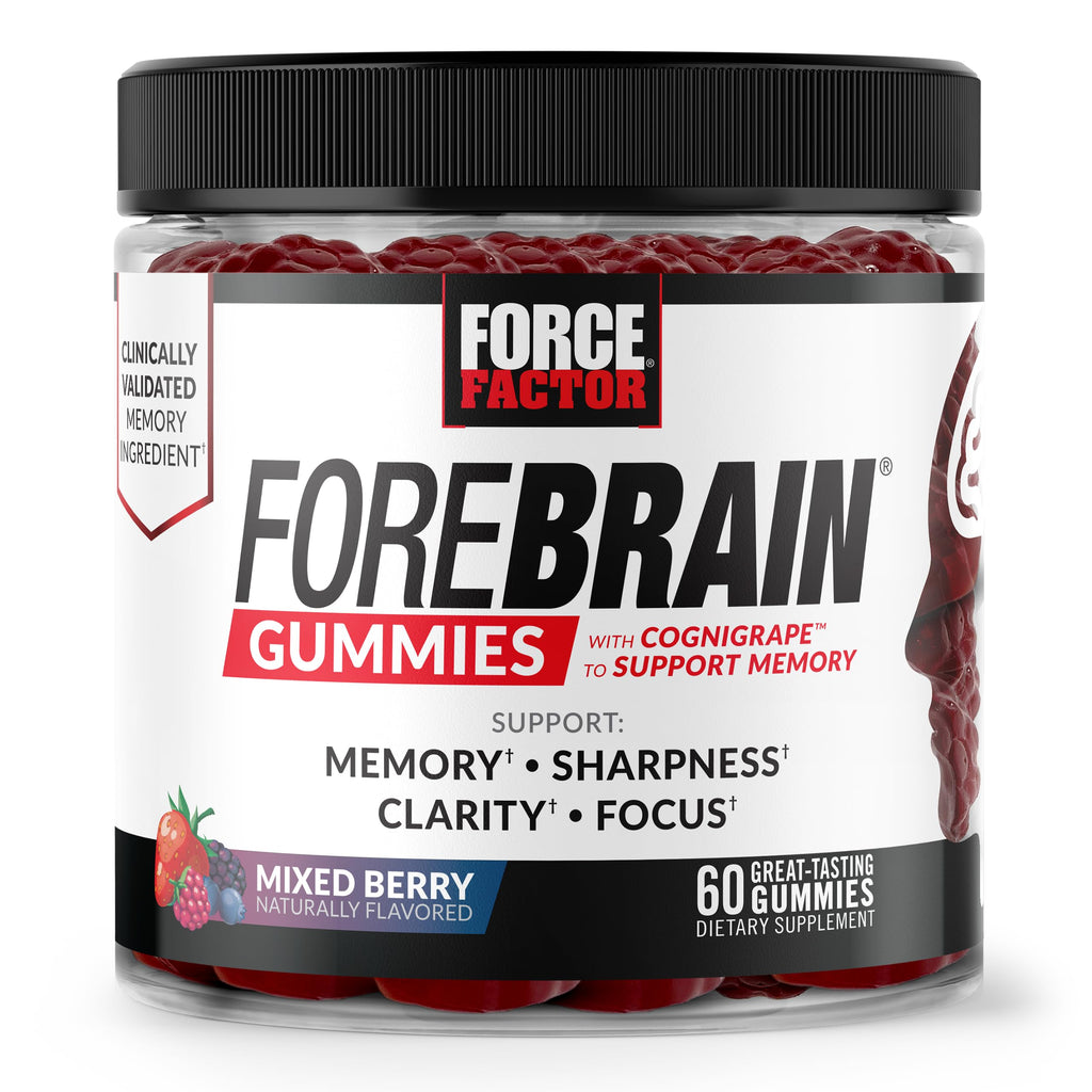Force Factor Forebrain Gummies for memory
