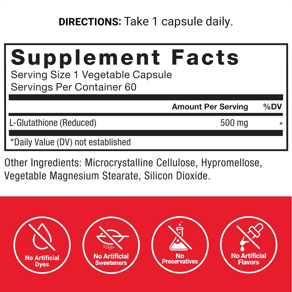 Force Factor glutathione for skin health