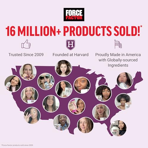 Force Factor hair wellness supplements