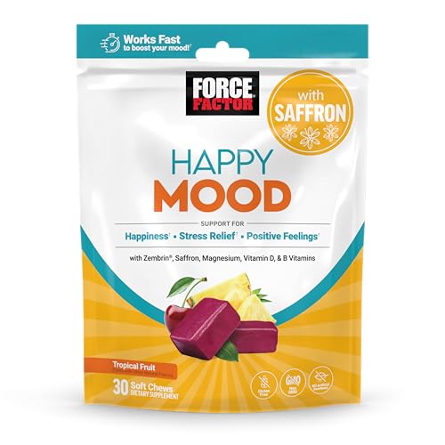 Force Factor Happy Mood capsules for adults