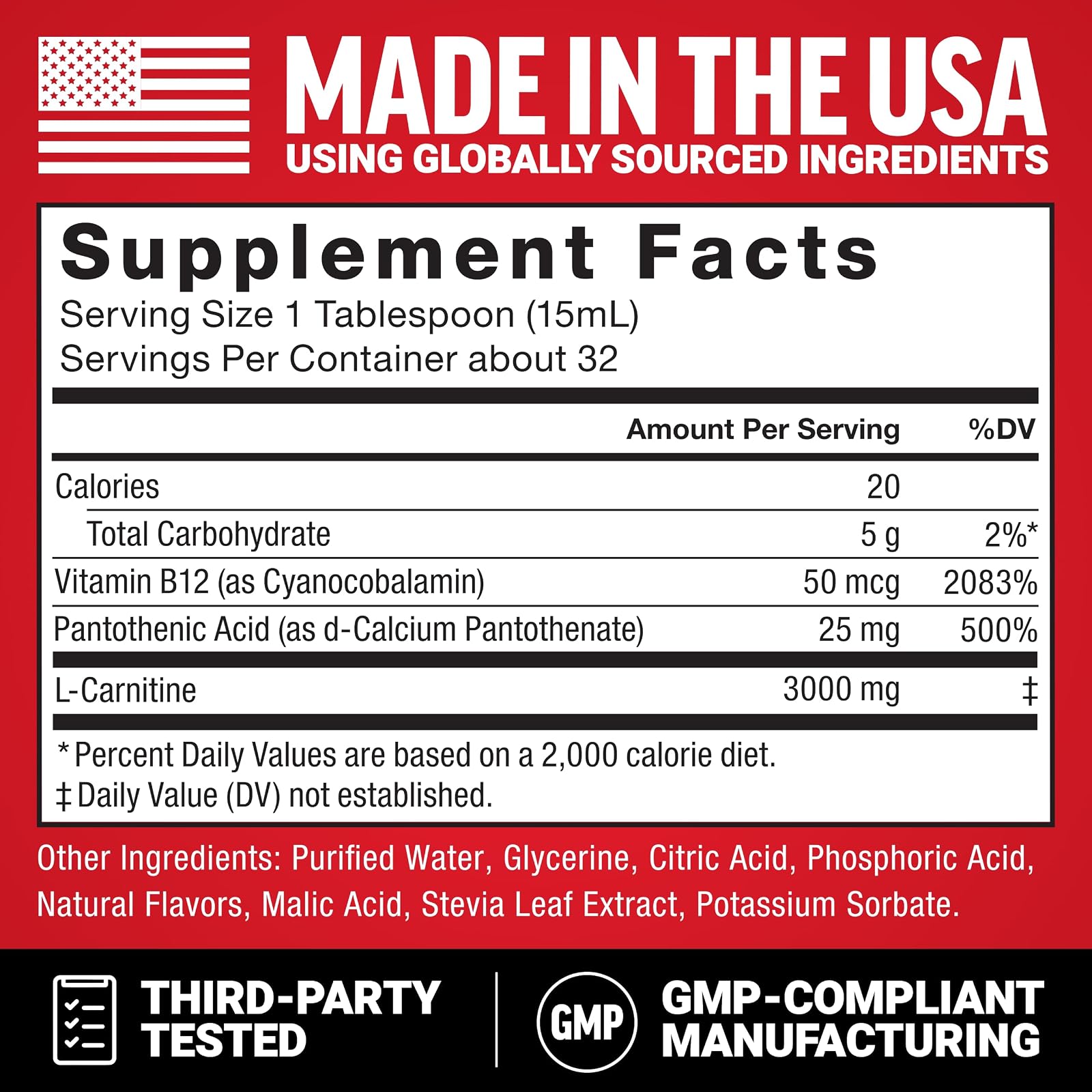 Force Factor L-Carnitine performance boost