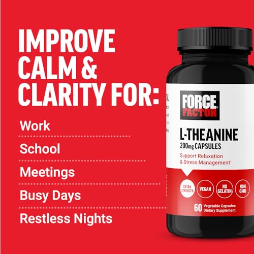 Force Factor L-Theanine for daily wellness