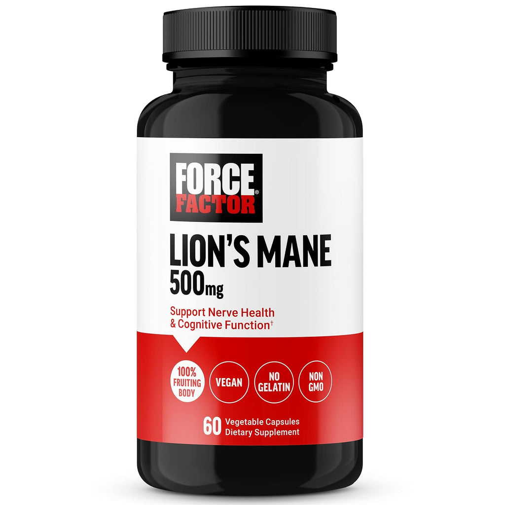Force Factor Lion's Mane capsules for focus