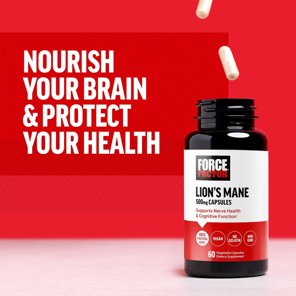 Force Factor Lion's Mane for memory improvement