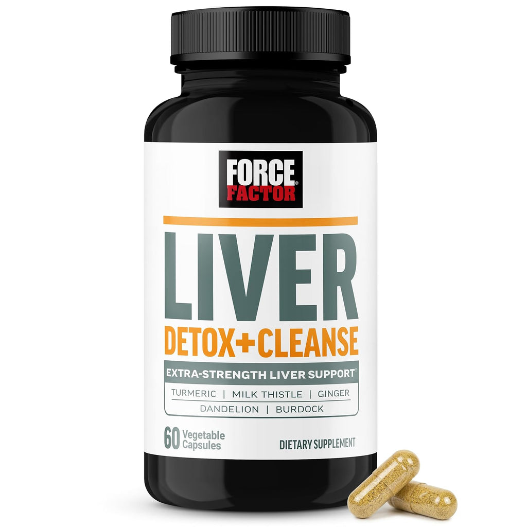 Force Factor liver detox capsules