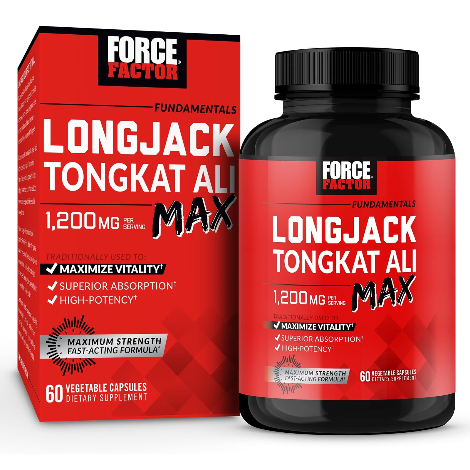 Force Factor Longjack for male stamina