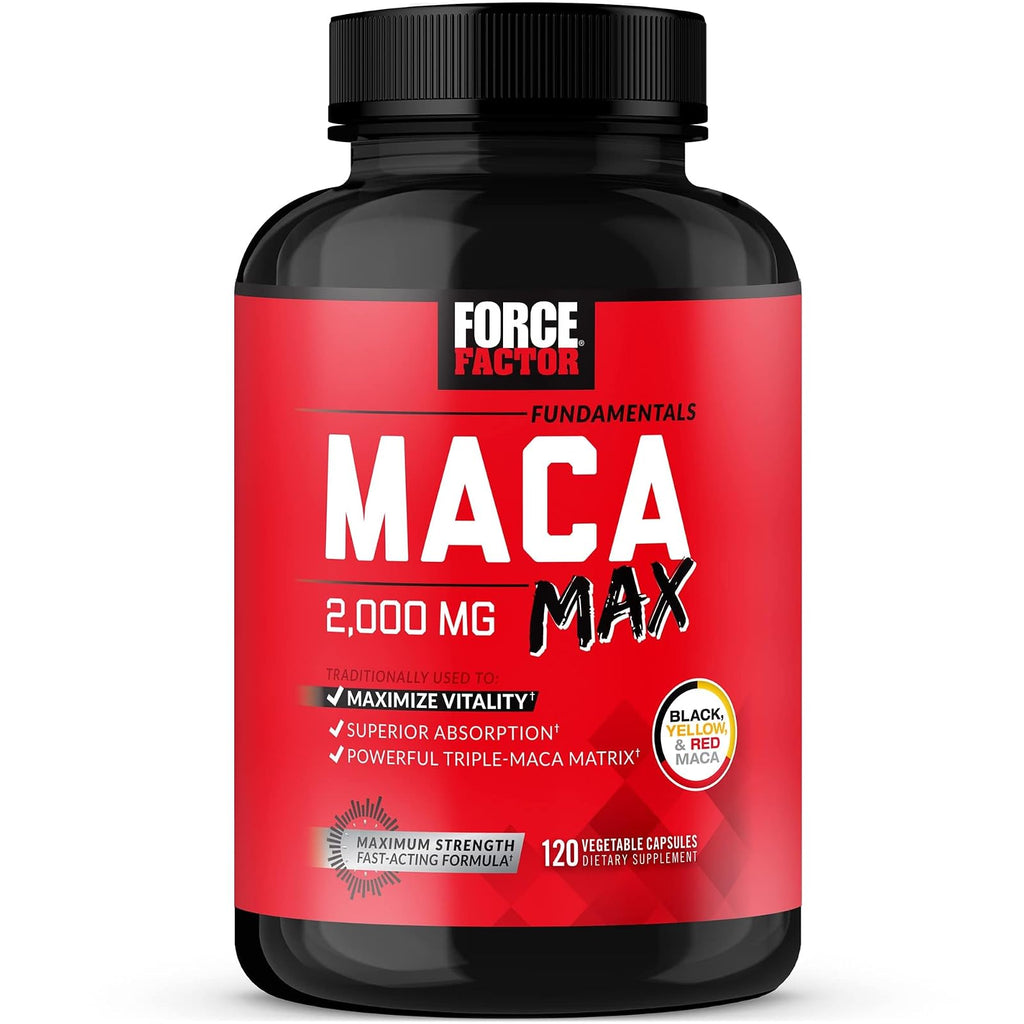 Force Factor Maca Max for energy