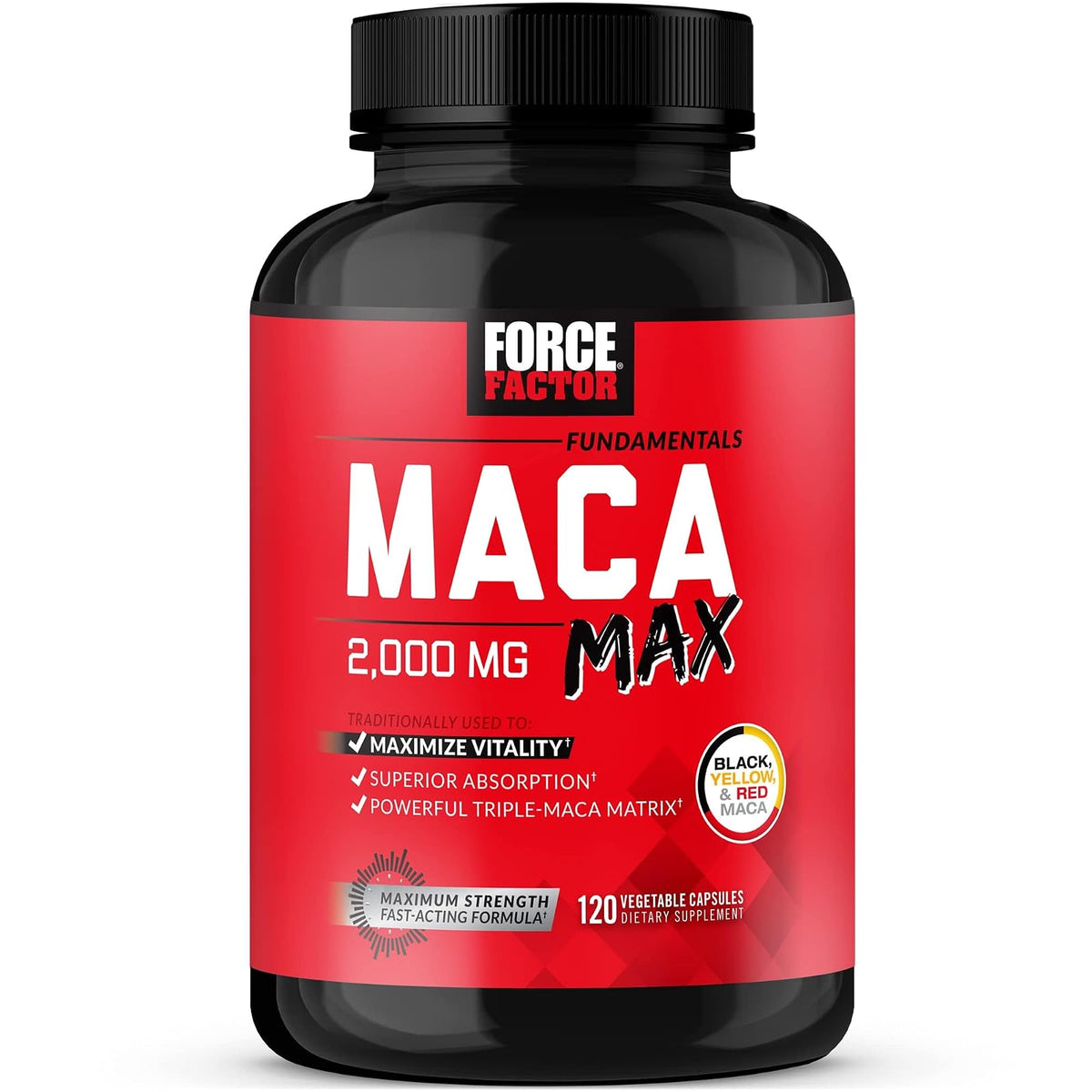 Force Factor Maca Max for energy