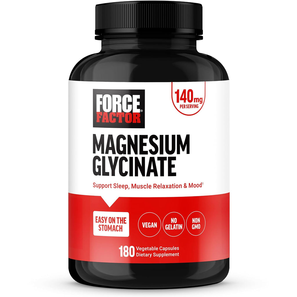 Force Factor magnesium glycinate capsules