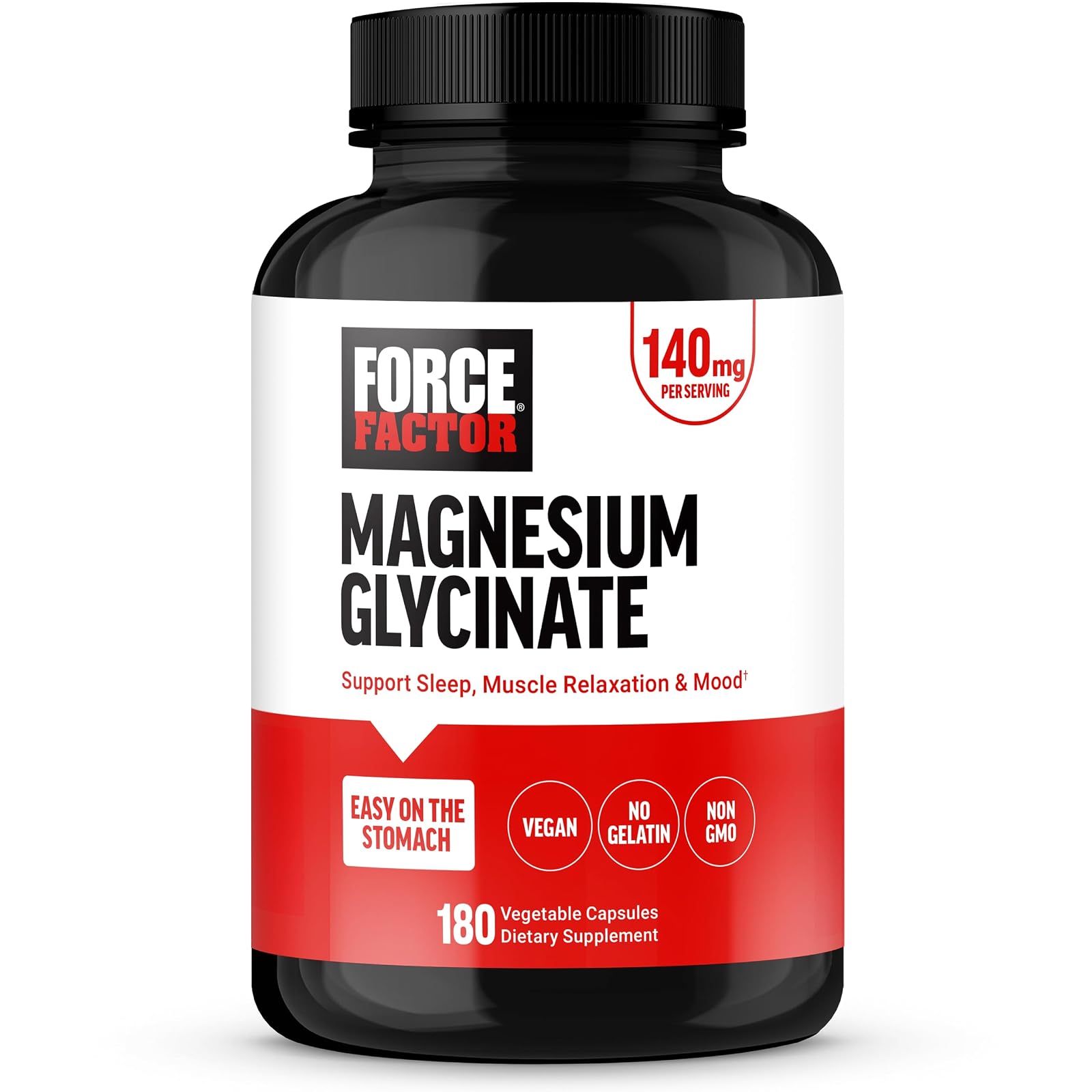 Force Factor magnesium glycinate capsules