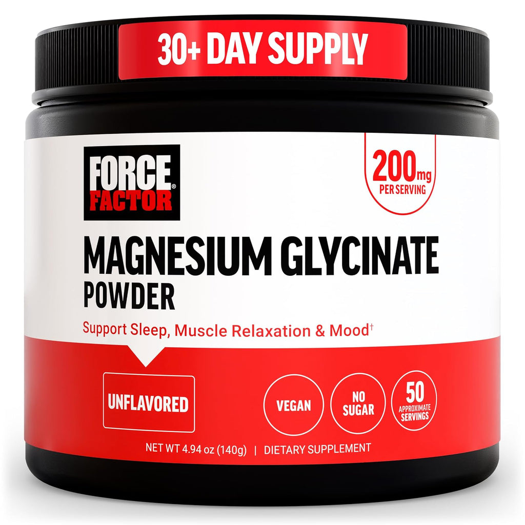 Force Factor magnesium glycinate capsules