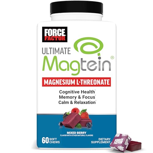 Force Factor magnesium l-threonate capsules