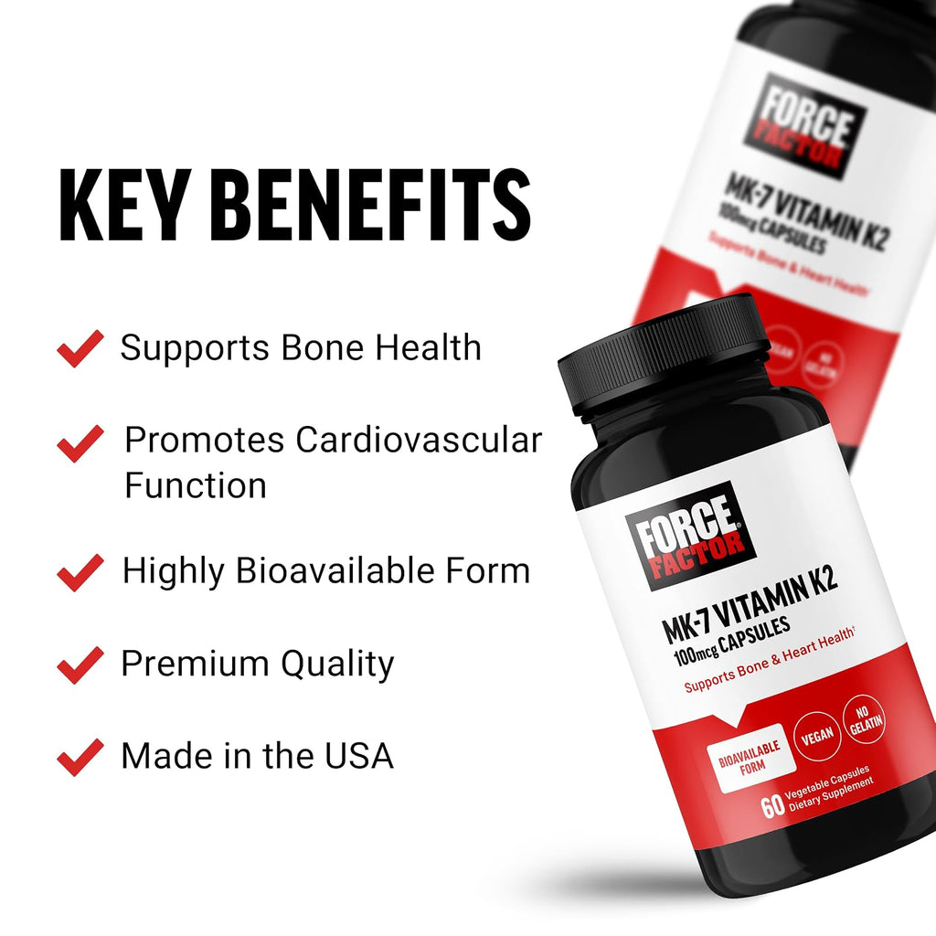 force factor mk-7 vitamin k benefits