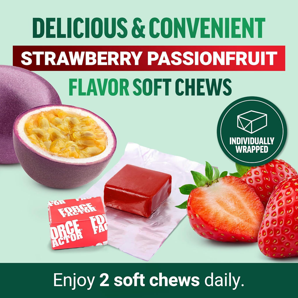 Force Factor Moringa chews with antioxidants