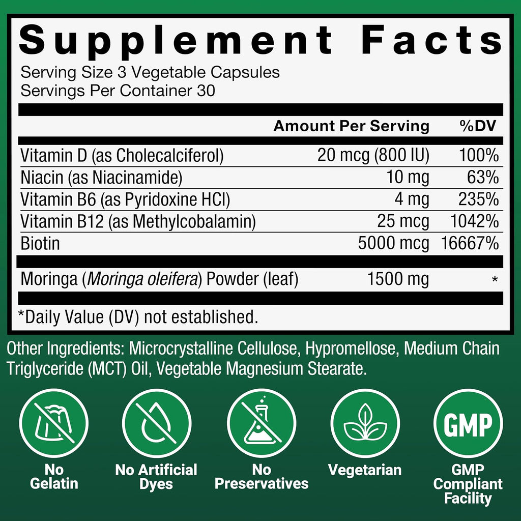 Force Factor Moringa for overall wellness