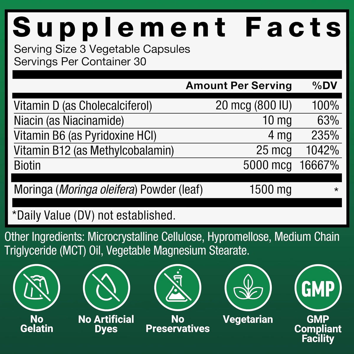 Force Factor Moringa for overall wellness