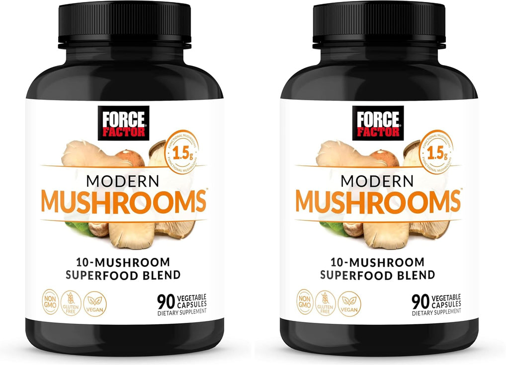 Force Factor mushroom capsules for energy