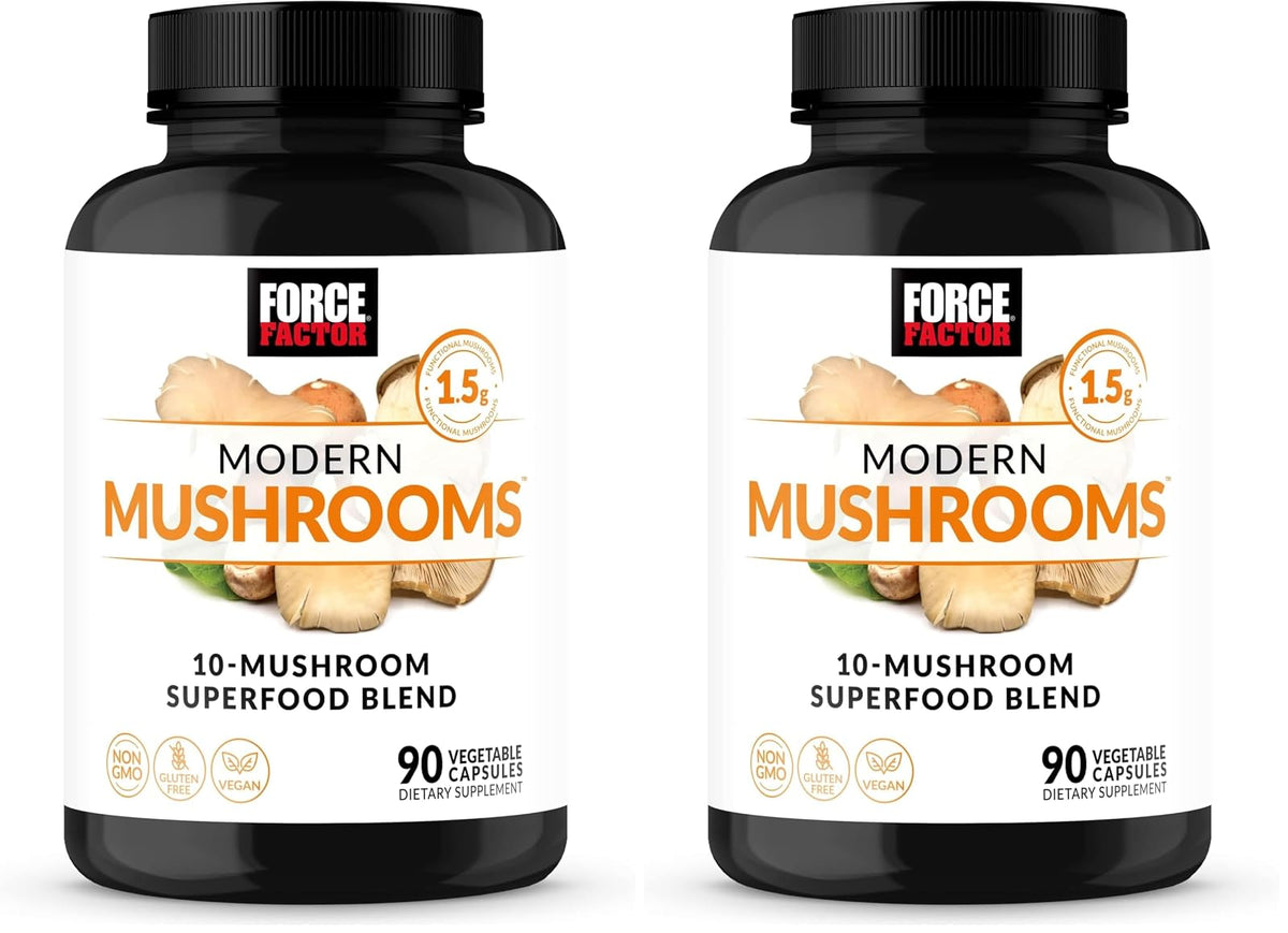 Force Factor mushroom capsules for energy