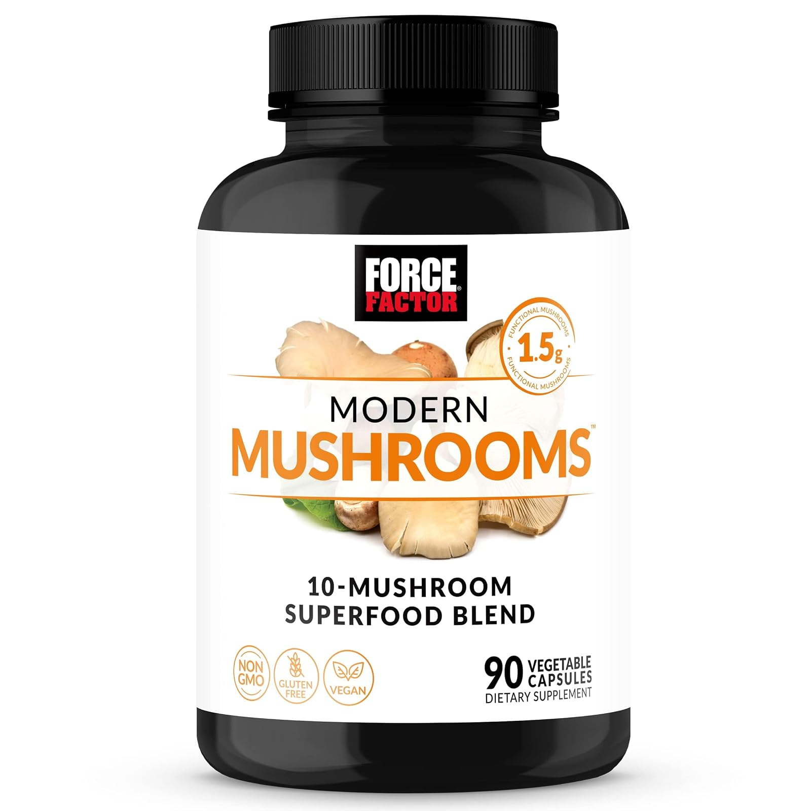 Force Factor mushroom complex supplement