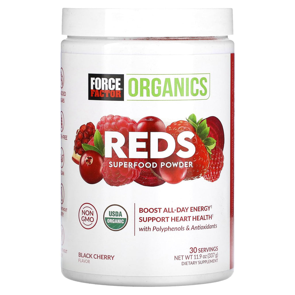 Force Factor Organics superfood powder