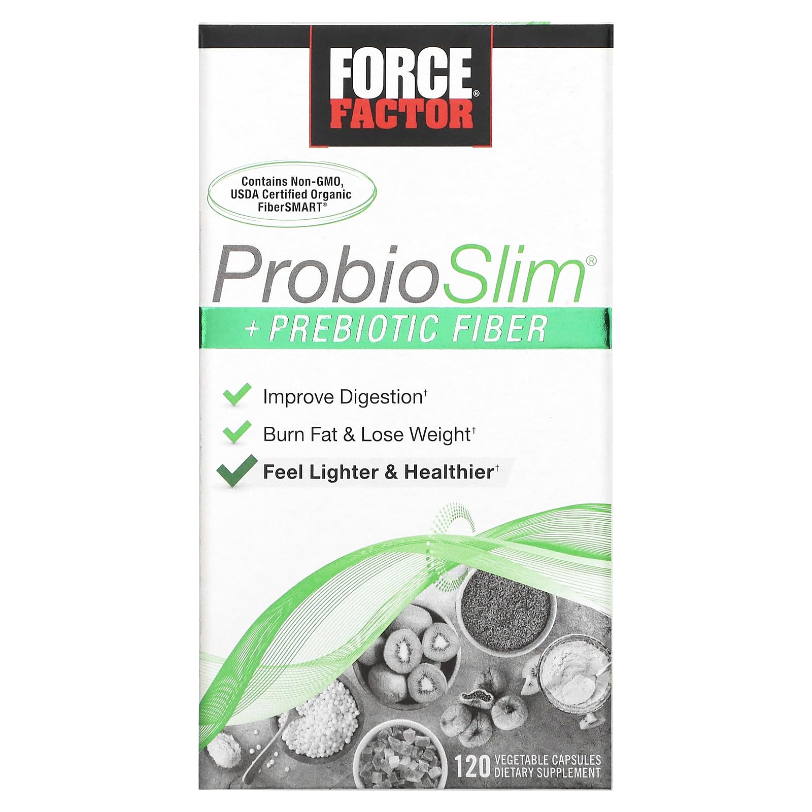 Force Factor ProbioSlim prebiotic capsules