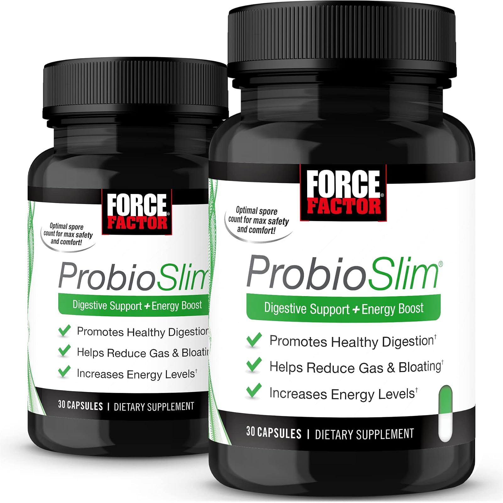 Force Factor ProbioSlim probiotic capsules