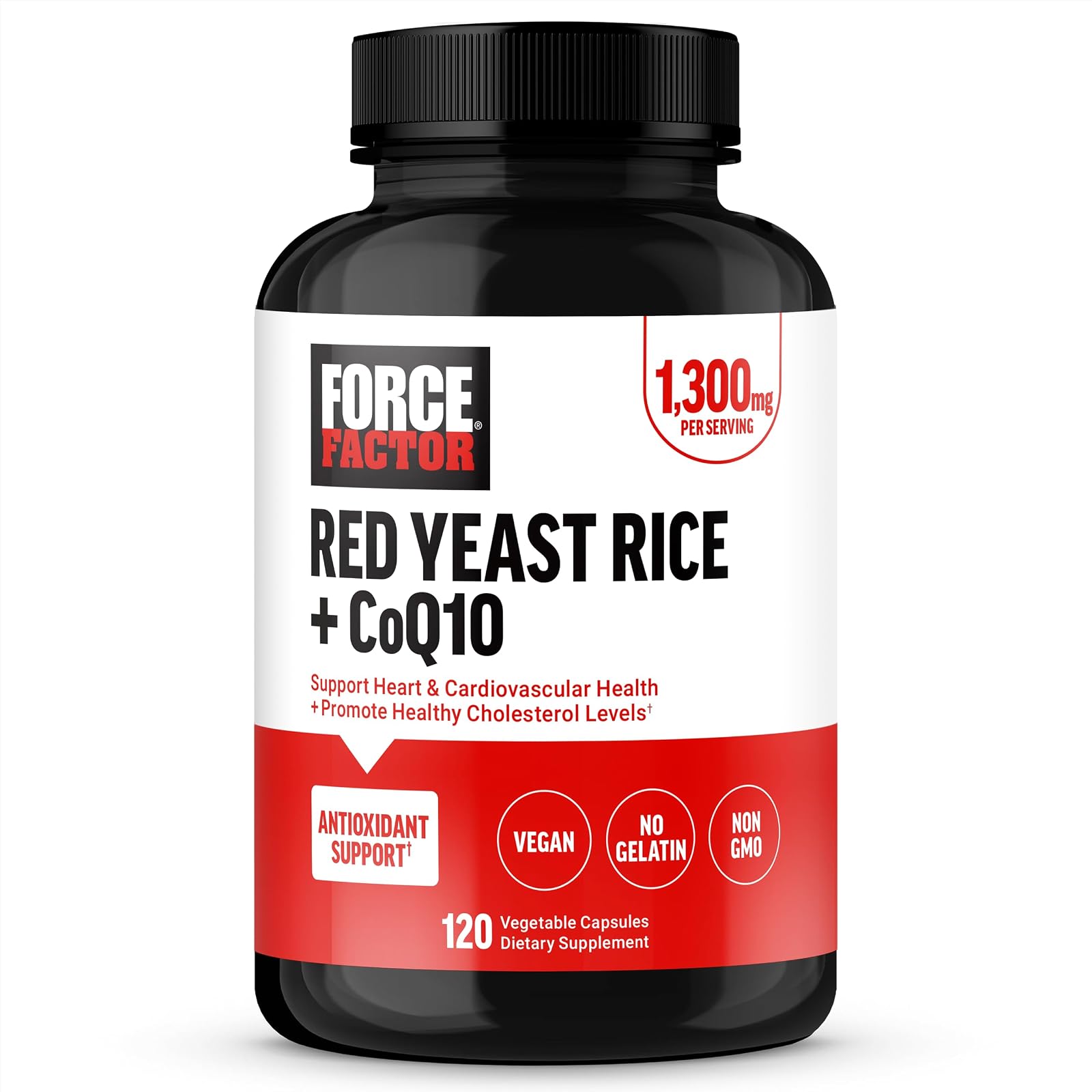 Force Factor Red Yeast Rice capsules