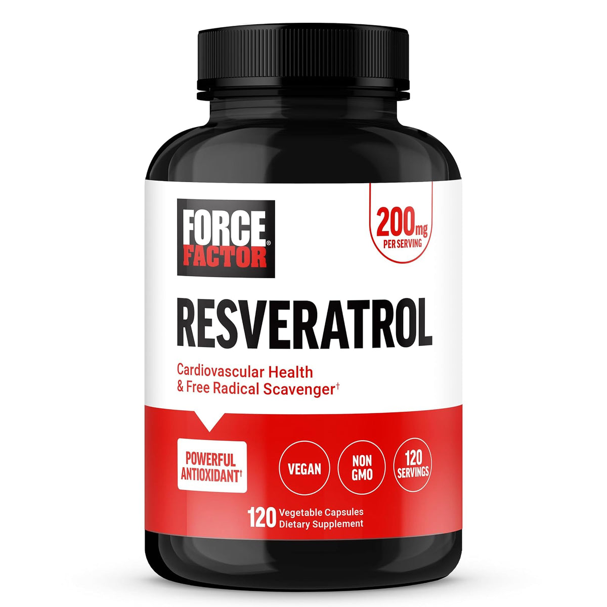Force Factor Resveratrol antioxidant support