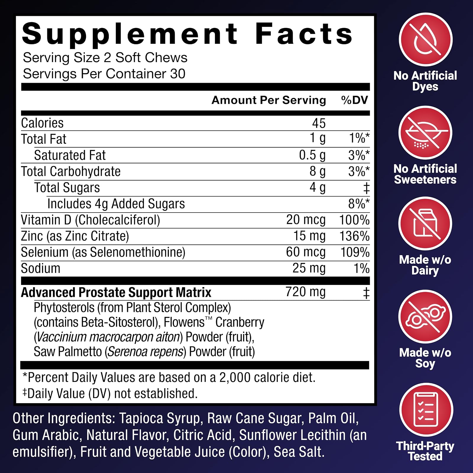 Force Factor saw palmetto extract